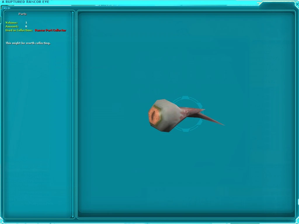 A Ruptured Rancor Eye | SWG Wiki | Fandom