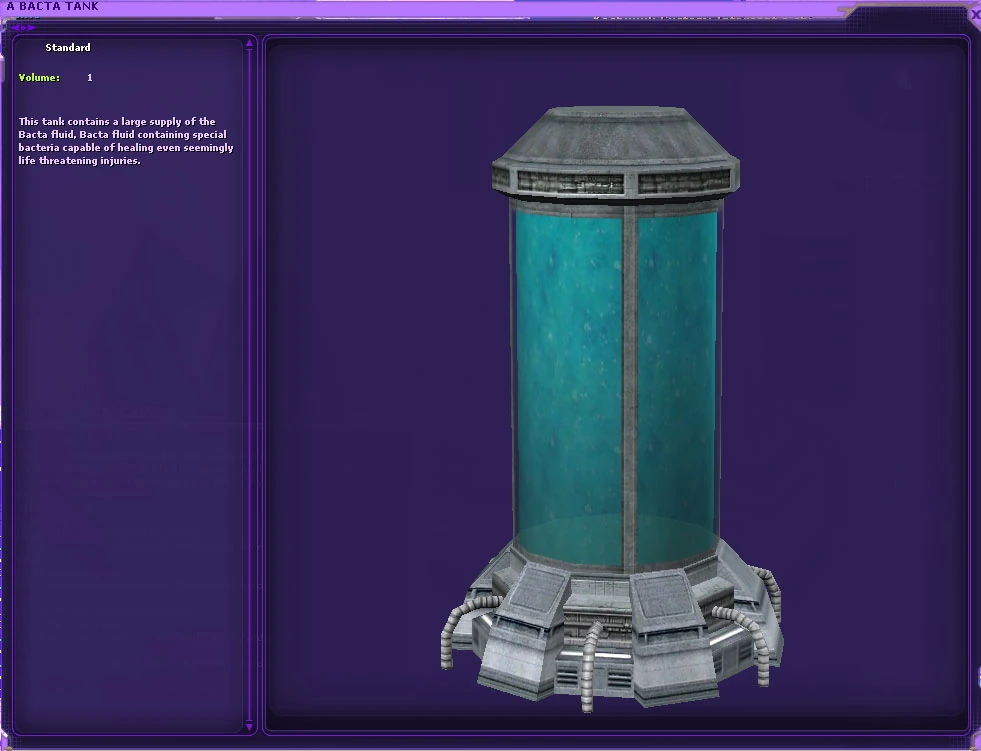 A Bacta Tank | SWG Wiki | Fandom