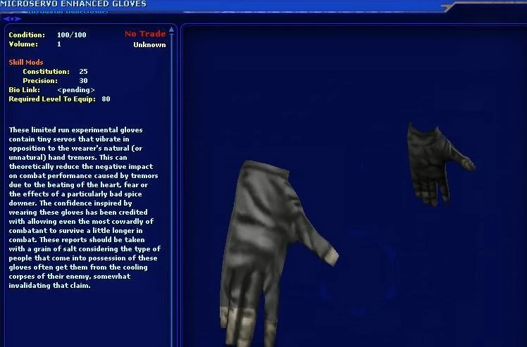 Microservo Enhanced Gloves | SWG Wiki | Fandom