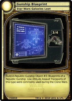 Gunship Blueprint (card) | SWG Wiki | Fandom