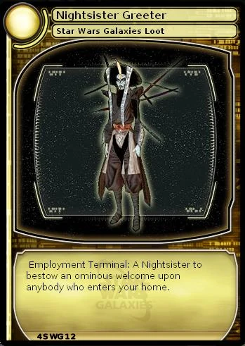 Nightsister Greeter | SWG Wiki | Fandom