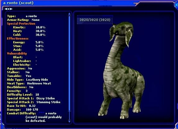 Ronto | SWG Wiki | Fandom