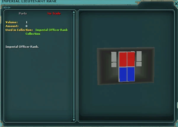 Imperial Officer Rank Collection | SWG Wiki | Fandom