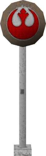 Rebel Insignia House Sign (Standing) | SWG Wiki | Fandom