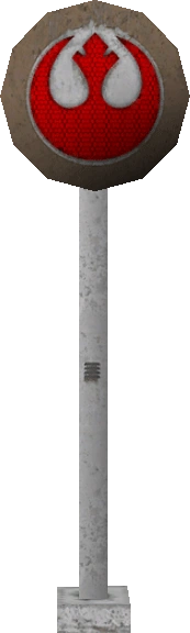 Rebel Insignia House Sign (Standing) | SWG Wiki | Fandom