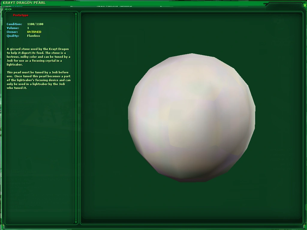 Krayt Dragon Pearl | SWG Wiki | Fandom