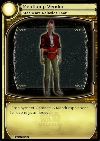 Meatlump Vendor | SWG Wiki | Fandom