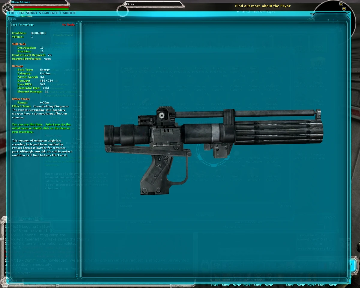 Legendary Star Light | SWG Wiki | Fandom