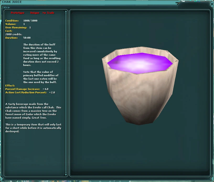 Chak Juice | SWG Wiki | Fandom