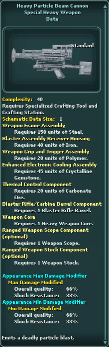 Heavy Particle Beam Cannon | SWG Wiki | Fandom