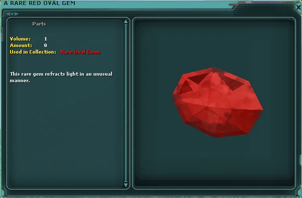 A rare red oval gem | SWG Wiki | Fandom