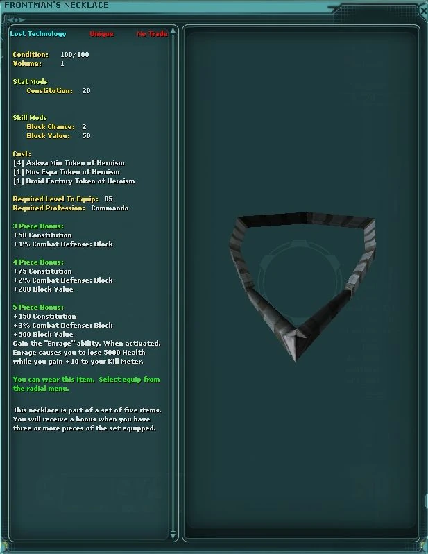 Frontman's Set | SWG Wiki | Fandom