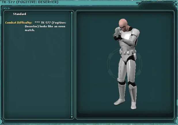 TK-577 (Deserter) | SWG Wiki | Fandom