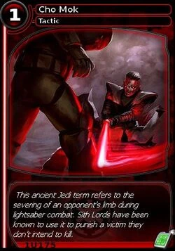 Cho Mok (card) | SWG: Prophecy Wiki | Fandom