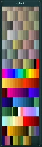 Clothing color palette | SWG: Prophecy Wiki | Fandom