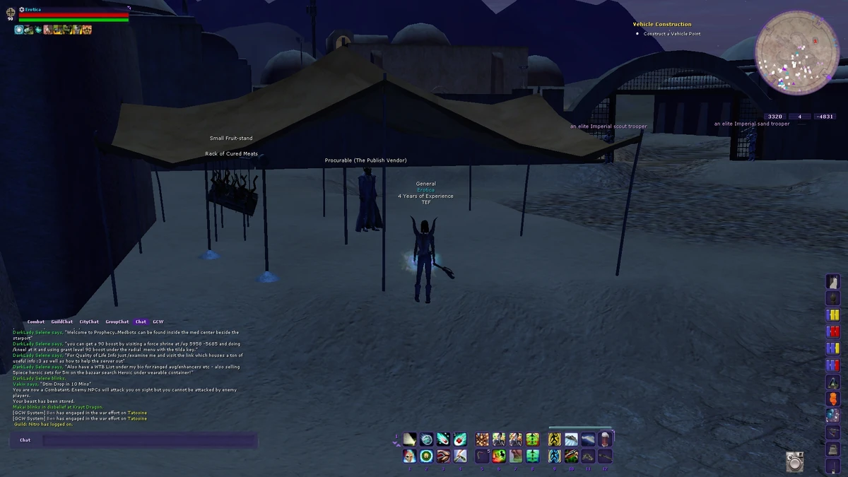 Procurable (Publish Gift Items Vendor) | SWG: Prophecy Wiki | Fandom