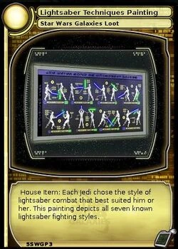 Lightsaber Techniques Painting | SWG: Prophecy Wiki | Fandom