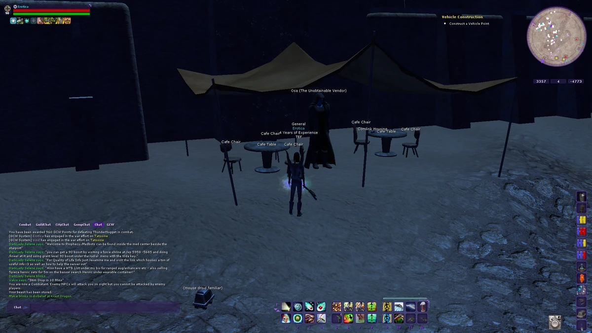 Osa (The Unobtainable Vendor) | SWG: Prophecy Wiki | Fandom