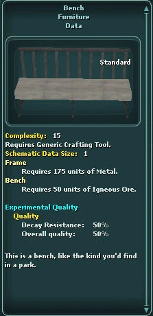 Bench | SWG: Prophecy Wiki | Fandom