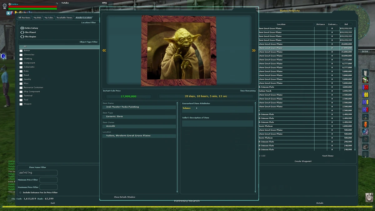 Jedi Master Yoda Painting | SWG: Prophecy Wiki | Fandom