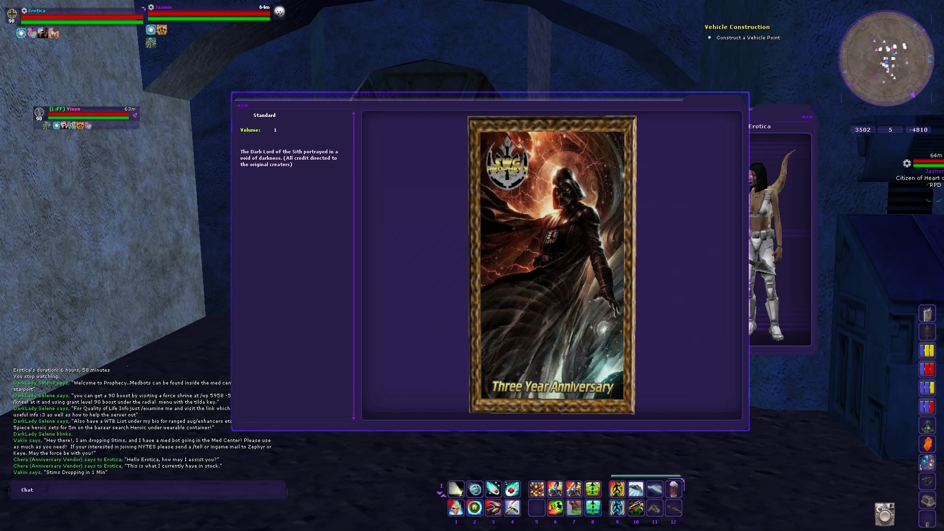 Prophecy Anniversary Painting (Darth Vader) | SWG: Prophecy Wiki | Fandom