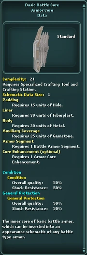 Basic Battle Core | SWG: Prophecy Wiki | Fandom