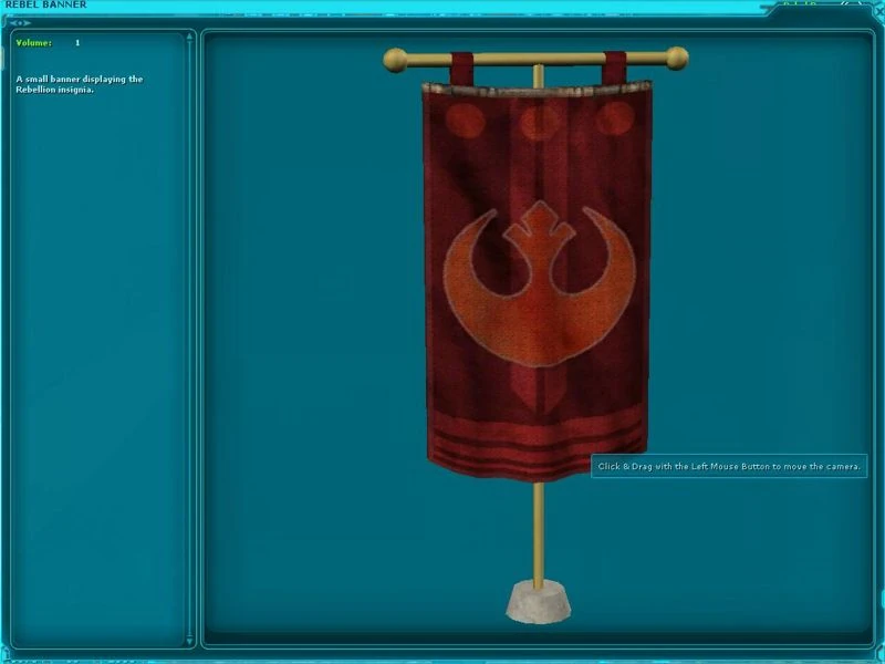 Imperial/Rebel Banner (Pending your factional selection for the quest ...