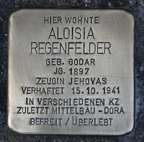 Aloisia Regenfelder | Świadkowie Jehowy Wiki | Fandom