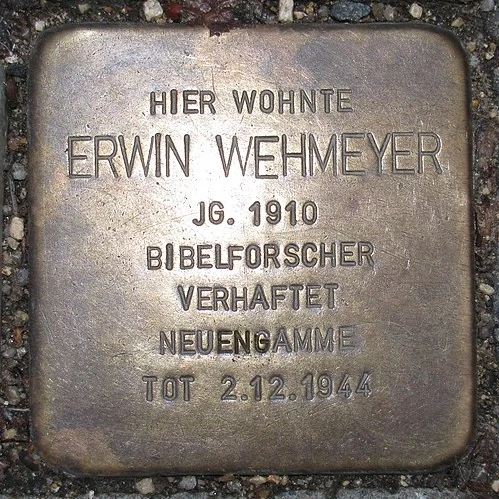 Erwin Wehmeijer | Świadkowie Jehowy Wiki | Fandom