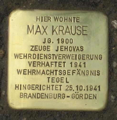 Max Krause | Świadkowie Jehowy Wiki | Fandom