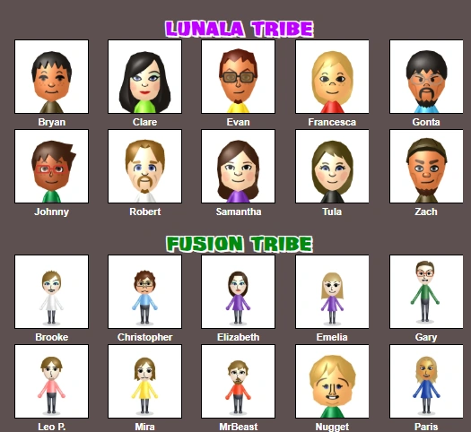 Mii Survivor: YA79 Miis vs. IAA2 Miis Again | Switch Sports Wiki | Fandom