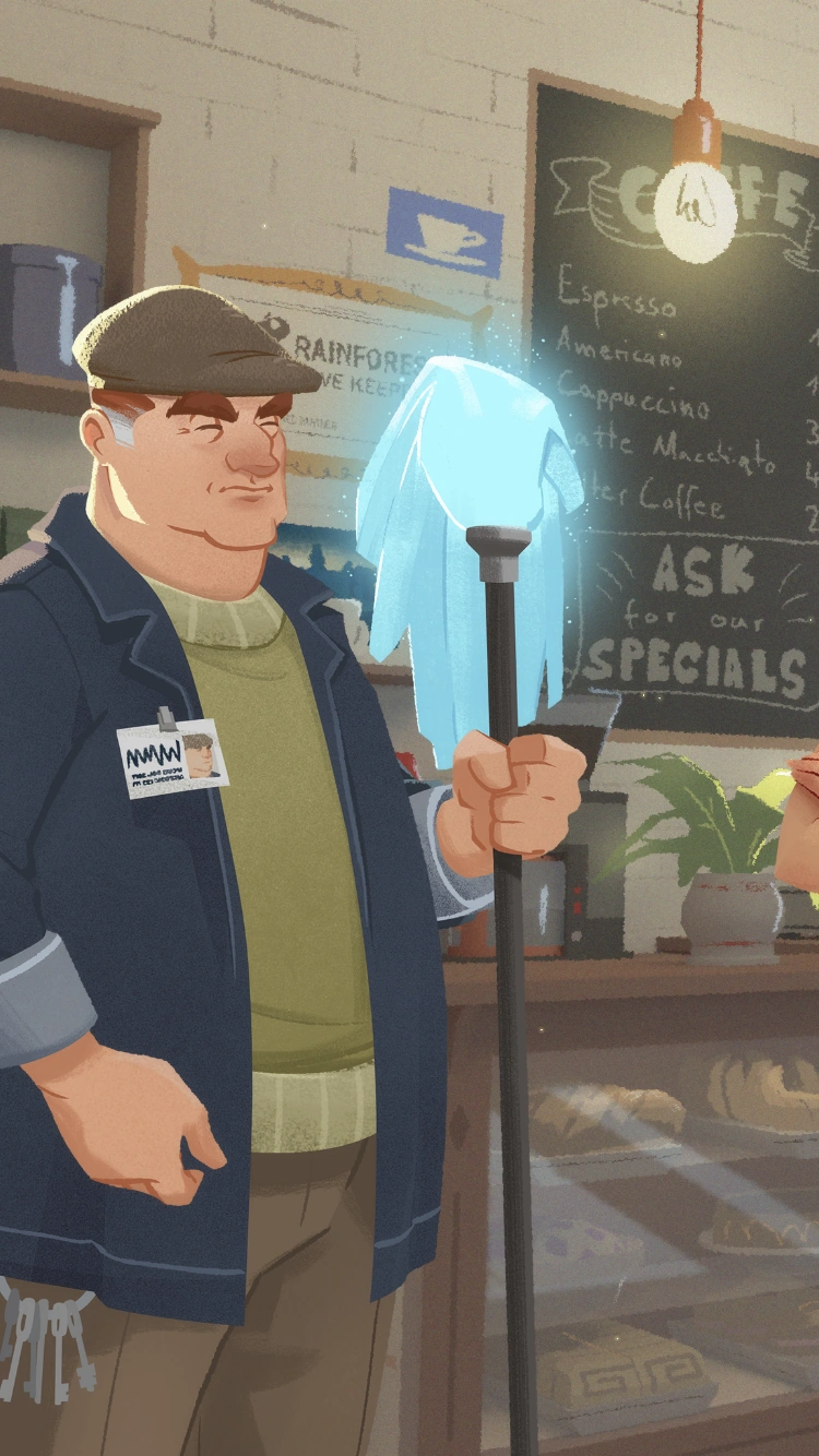 Janitor Hank | Switchcraft Wiki | Fandom