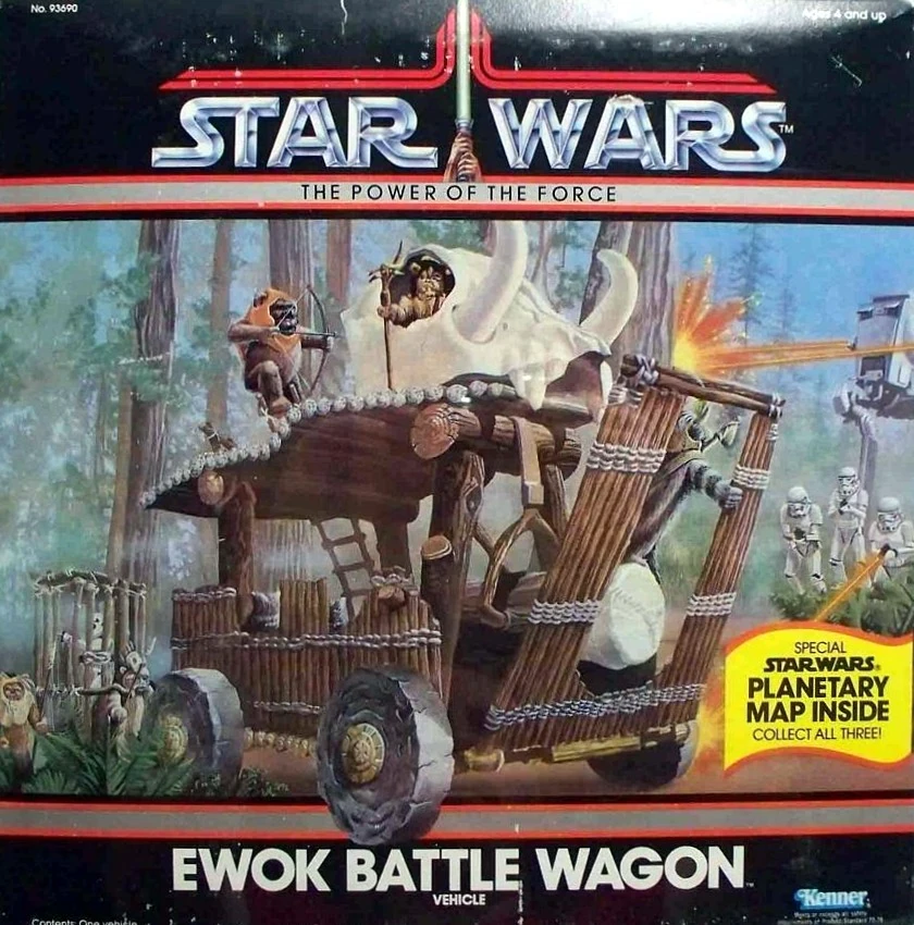 Ewok Battle Wagon Vehicle (93690) | Star Wars Merchandise Wiki | Fandom