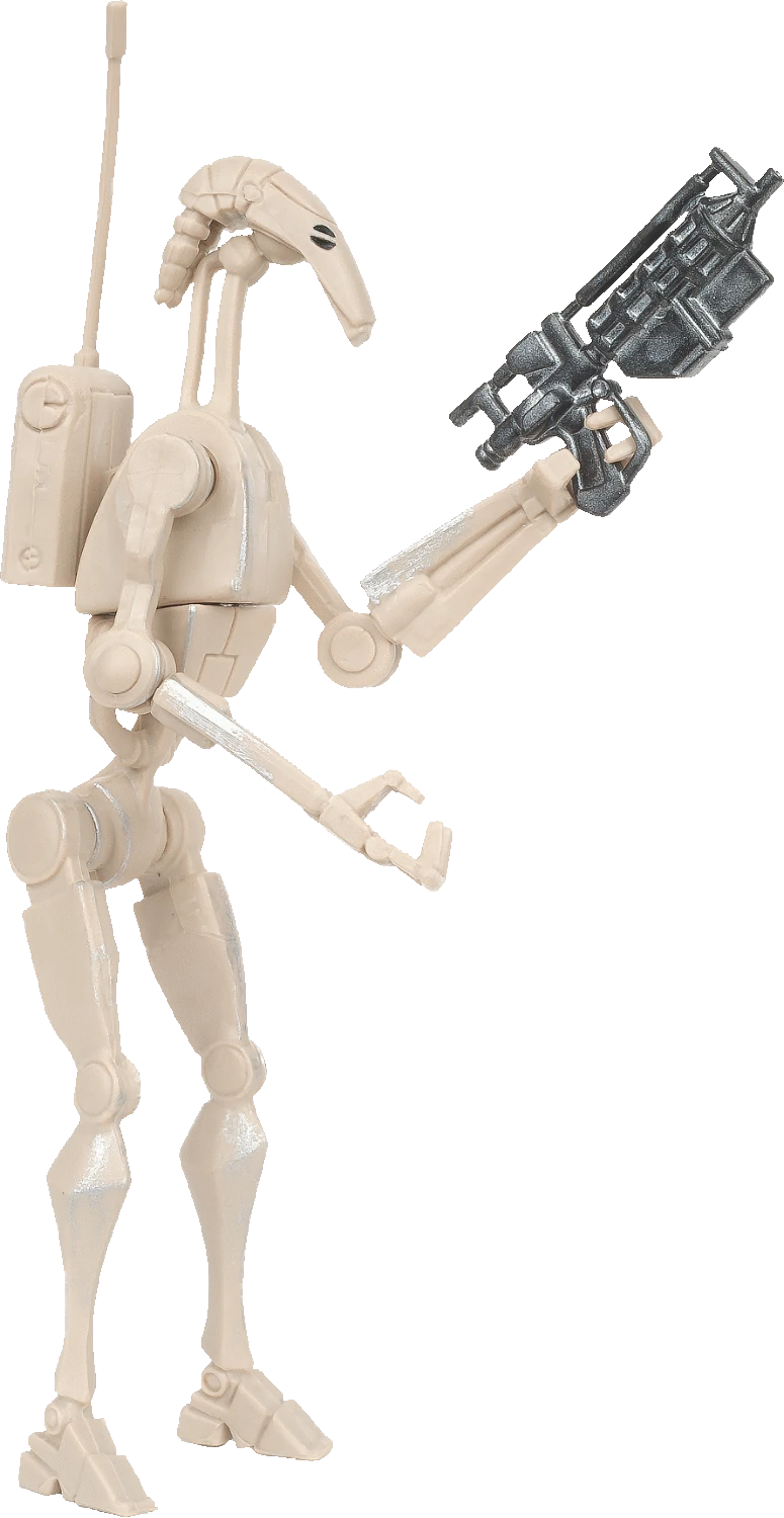 Battle Droid (A1369) | Star Wars Merchandise Wiki | Fandom