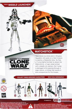 Matchstick (91276) | Star Wars Merchandise Wiki | Fandom