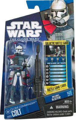 Clone Commander Colt (28529) | Star Wars Merchandise Wiki | Fandom