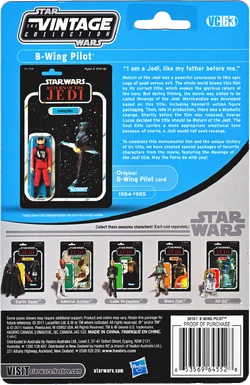 B-Wing Pilot (Keyan Farlander) RvotJ (36167) | Star Wars Merchandise ...