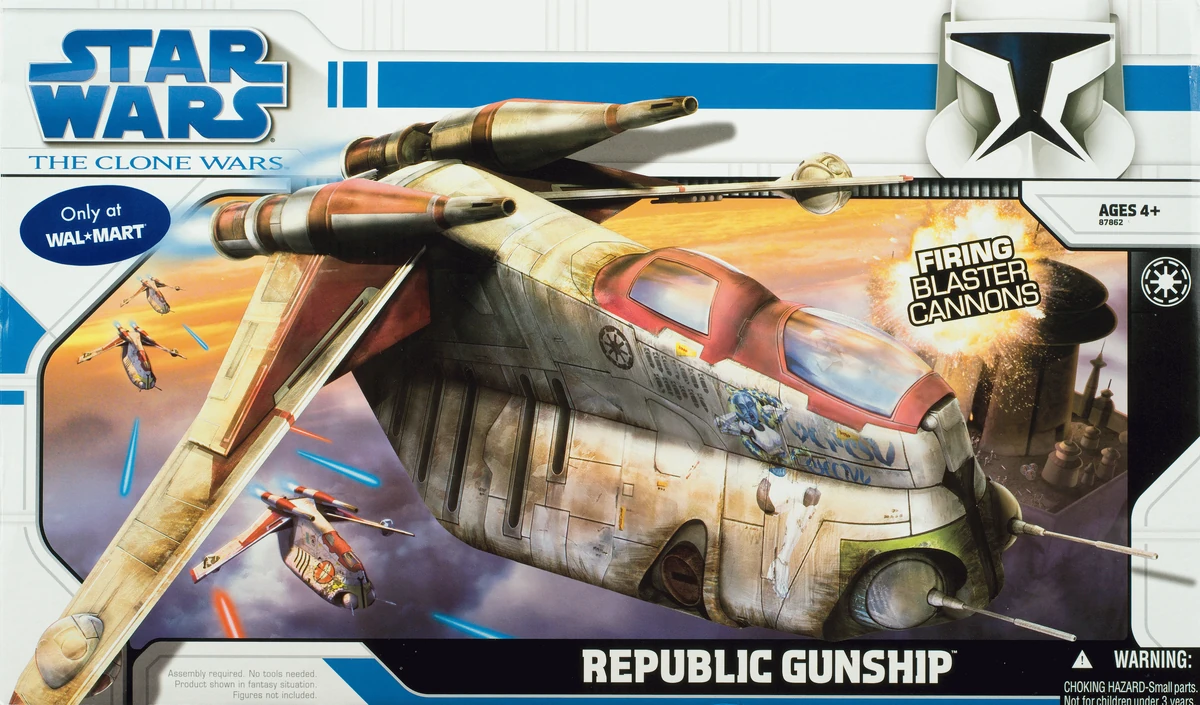 Republic Gunship (87862) | Star Wars Merchandise Wiki | Fandom