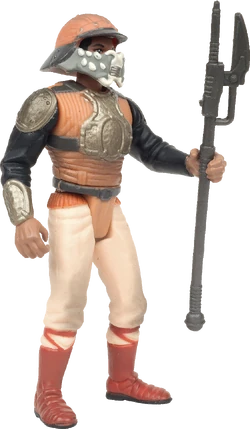 Lando Calrissian as Skiff Guard with Skiff Guard Force Pike (69622 ...