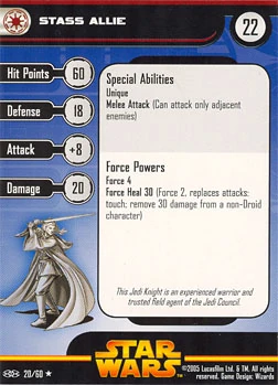Stass Allie | Star Wars Miniatures Wiki | Fandom