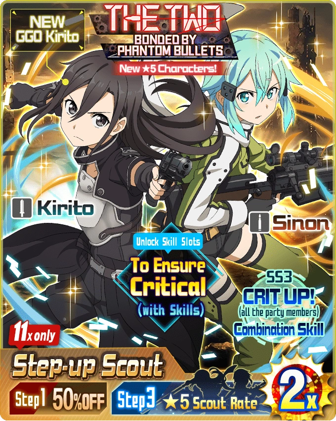 The Two - Bonded By Phantom Bullets | Sword Art Online: Memory Defrag ...