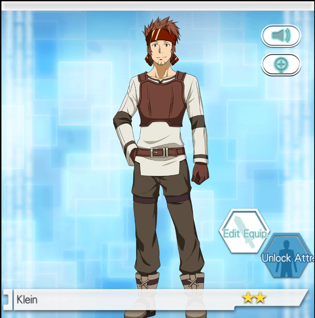 Klein | Sword Art Online: Memory Defrag Wiki | Fandom