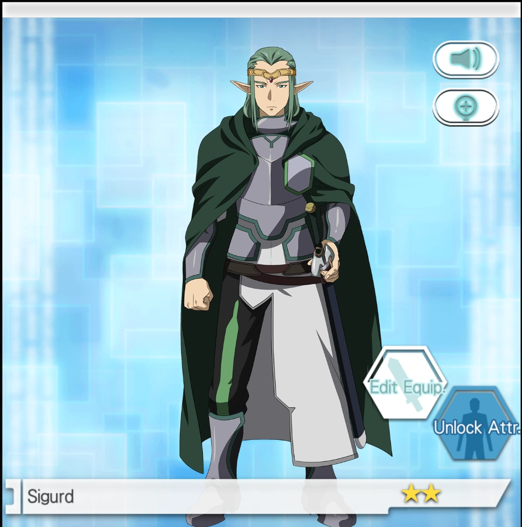 Sigurd | Sword Art Online: Memory Defrag Wiki | Fandom