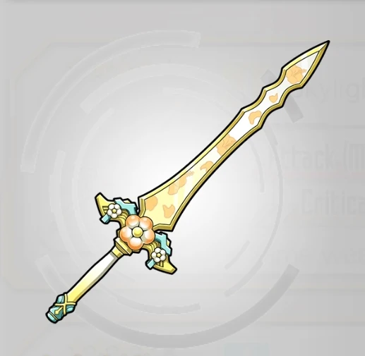 Equipment - Skylight Flowering Sword | Sword Art Online: Memory Defrag ...