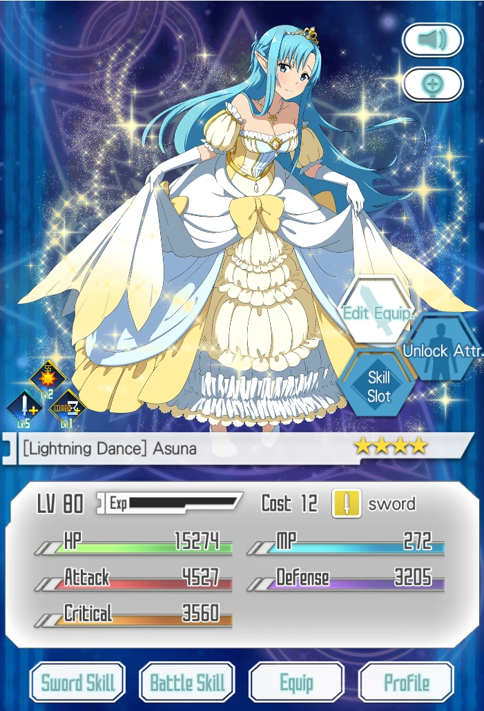 -Lightning Dance- Asuna | Sword Art Online: Memory Defrag Wiki | Fandom