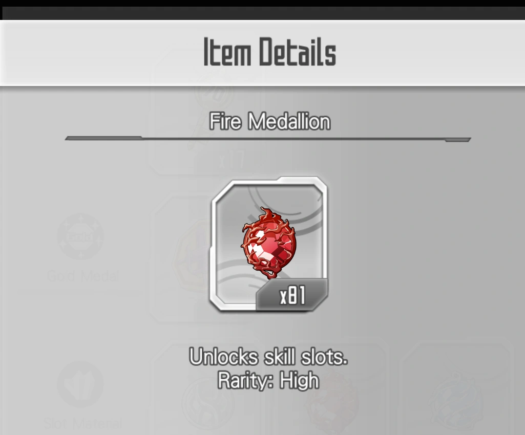 Fire Medallion | Sword Art Online: Memory Defrag Wiki | Fandom