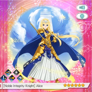 -Noble Integrity Knight- Alice | Sword Art Online: Memory Defrag Wiki ...