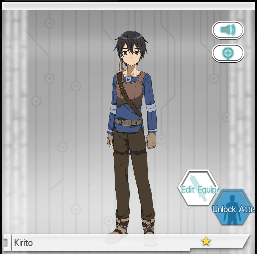 Kirito 1☆ | Sword Art Online: Memory Defrag Wiki | Fandom