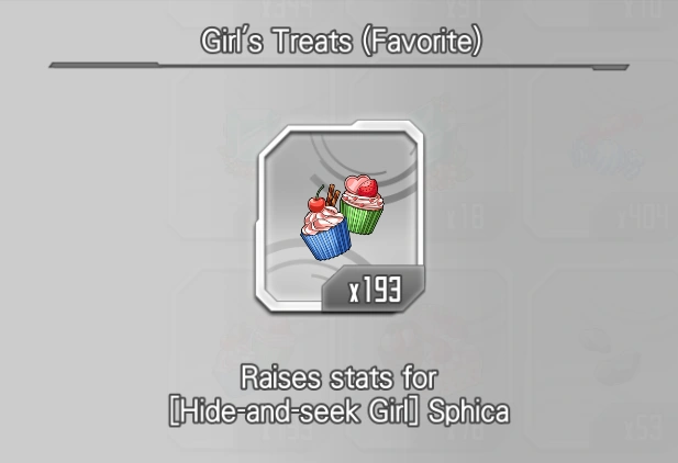 Girl's Treats Favorite | Sword Art Online: Memory Defrag Wiki | Fandom