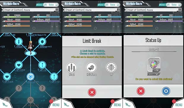 Limit Break | Sword Art Online: Memory Defrag Wiki | Fandom